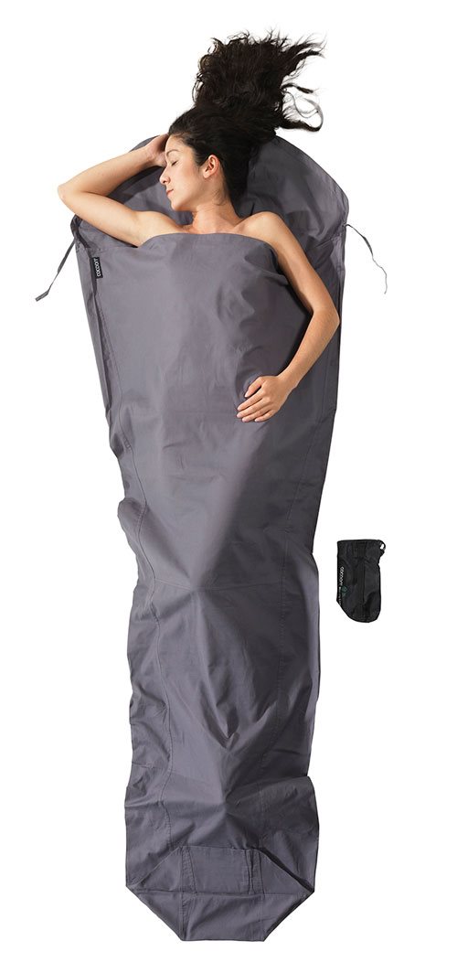 Cocoon Mummyliner 100% Katoen - Elephant Grey – Reisartikelen.nl