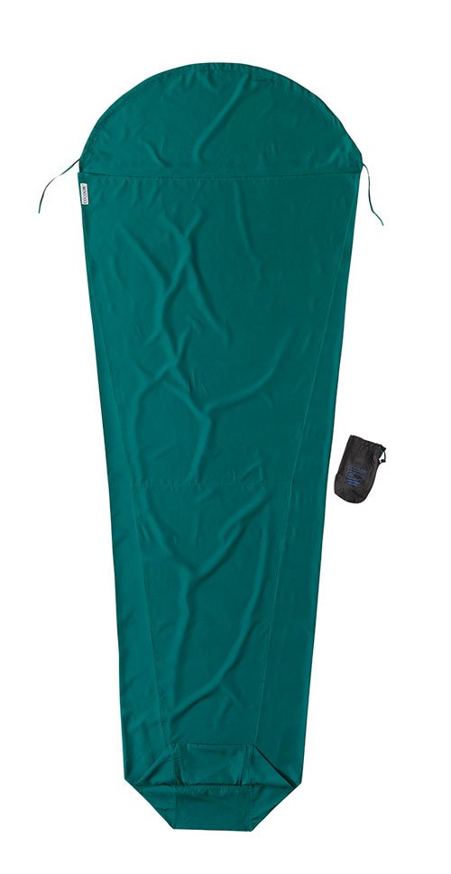 Cocoon Mummyliner 100% Microfiber - Moss green – Reisartikelen.nl