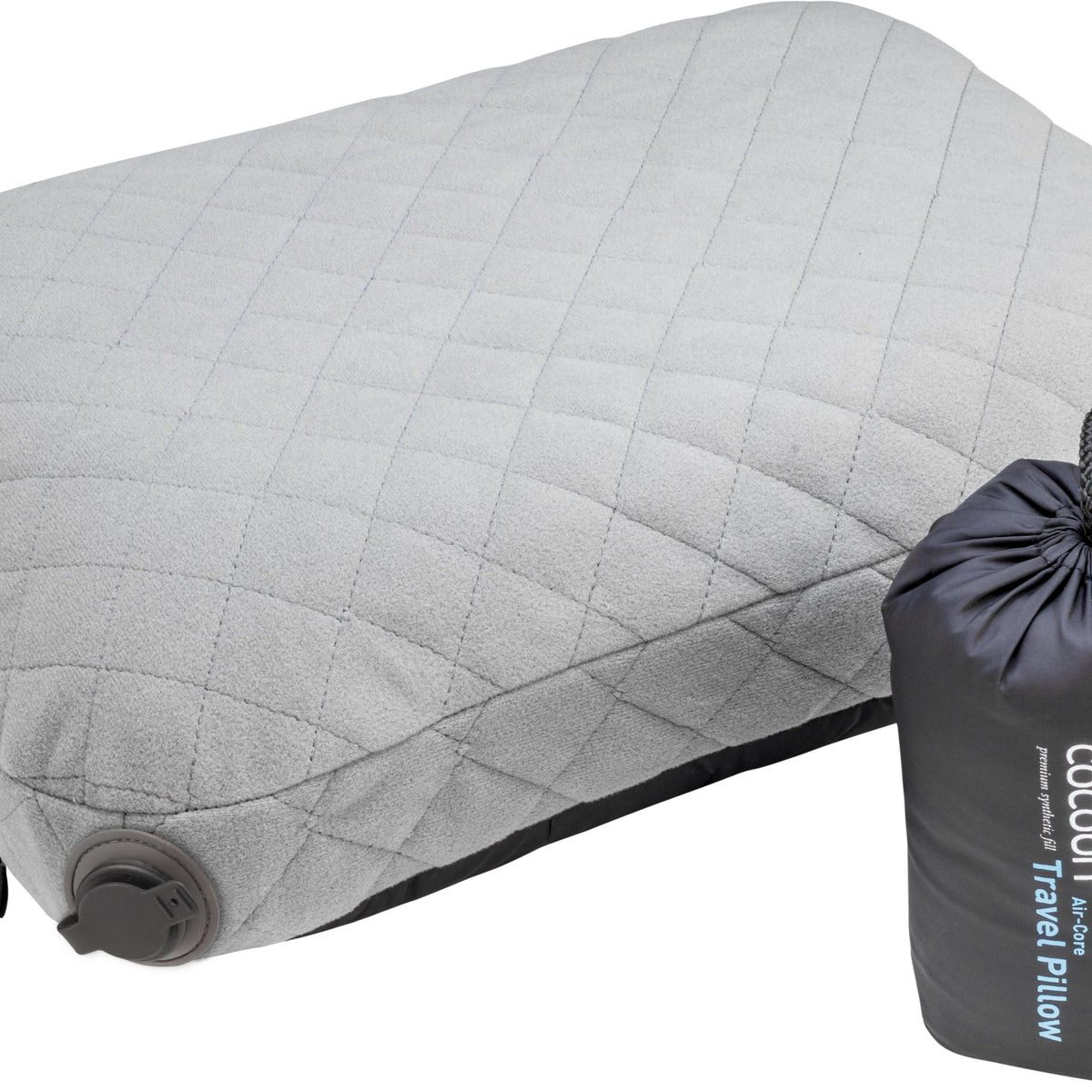 Cocoon Air Core Pillow - Charcoal/Smoke Grey – Reisartikelen.nl